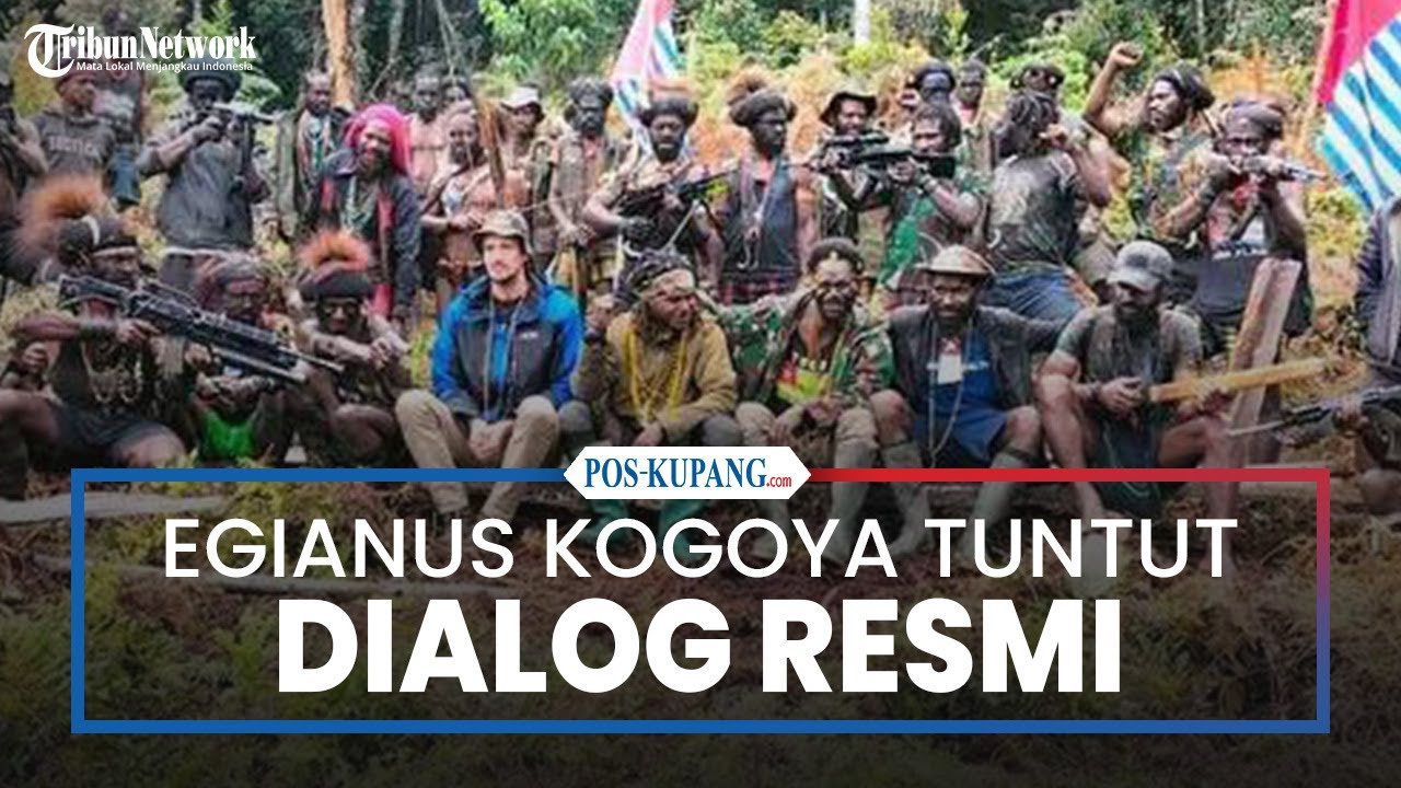 Egianus Kogoya Tuntut Dialog Dengan Utusan Resmi Presiden Jokowi - YouTube