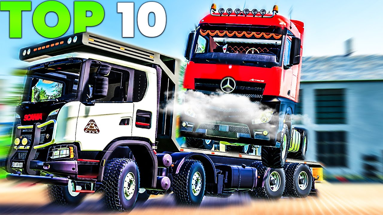 Top 10 Trucks Mods for Farming Simulator 19 - YouTube