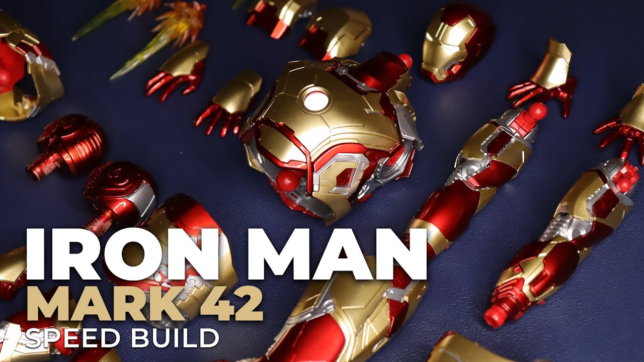 IRON MAN Mark 42 Speed build | Model kit | Morstorm - YouTube