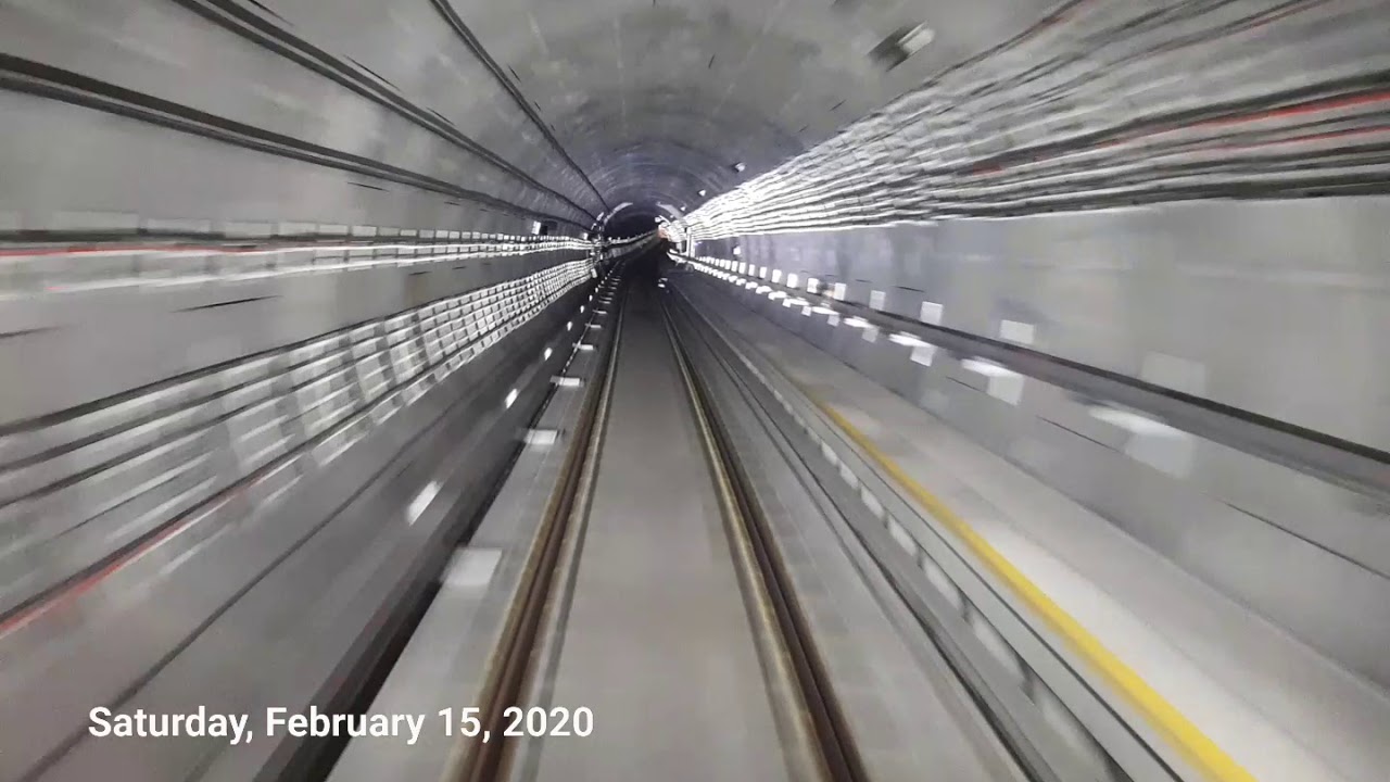 SMRT TRAIN CT251 SET 2006 FROM WOODLANDS TO WOODLANDS SOUTH - YouTube