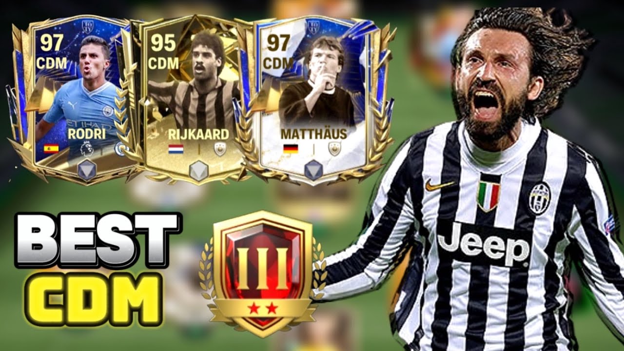 BEST CDM For Every Budget in FC MOBILE! TOP 10 CDM You Must Buy in FC ...
