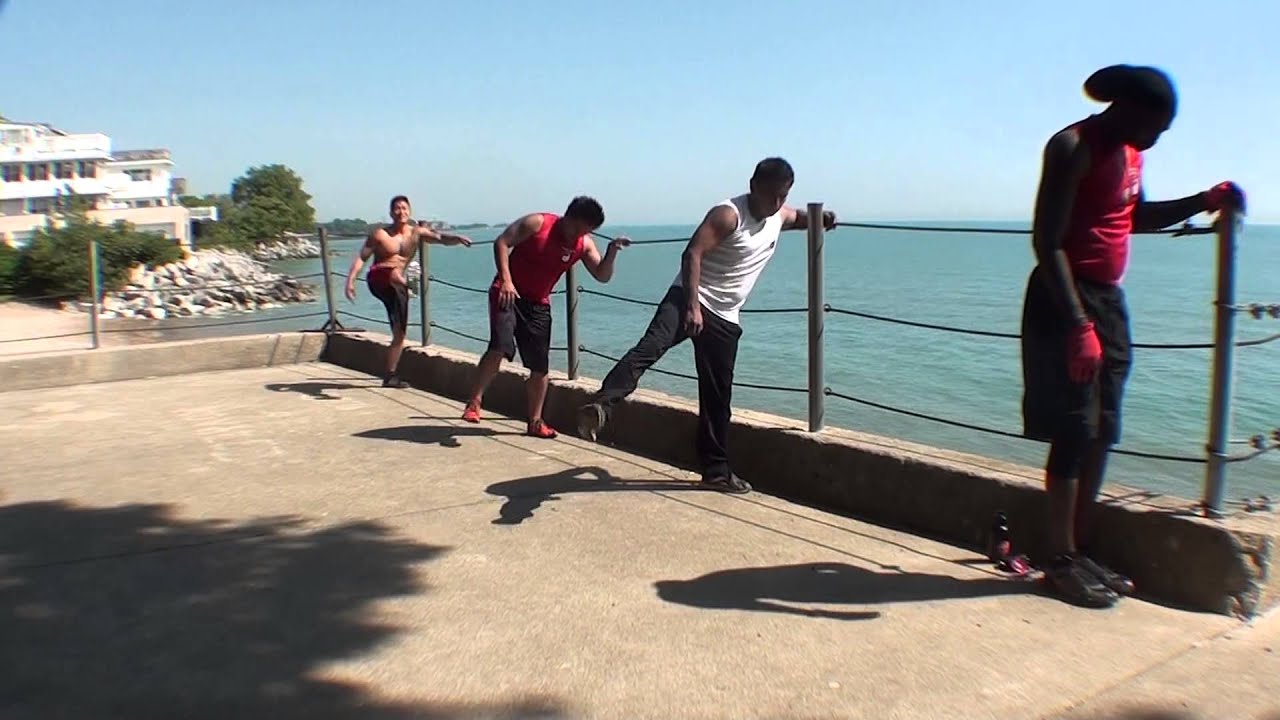FMK Leg Exercises for Kicks - YouTube