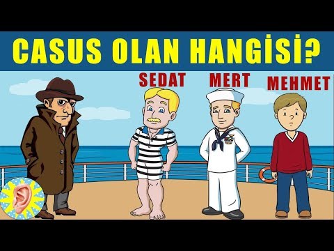 Zeki İnsanların Bile Çözmekte Zorlandığı 3 Bulmaca!