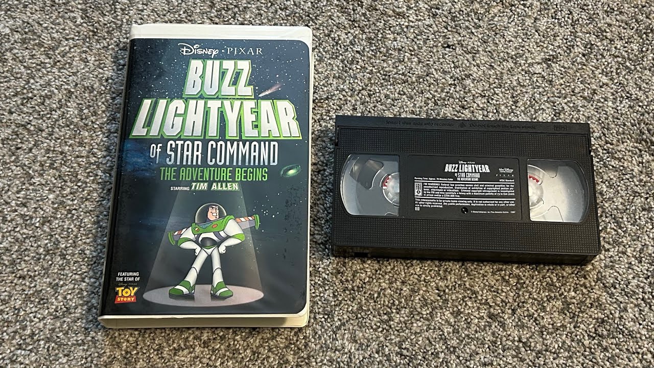 Buzz Lightyear of Star Command The Adventure Begins 2000 VHS (Version ...