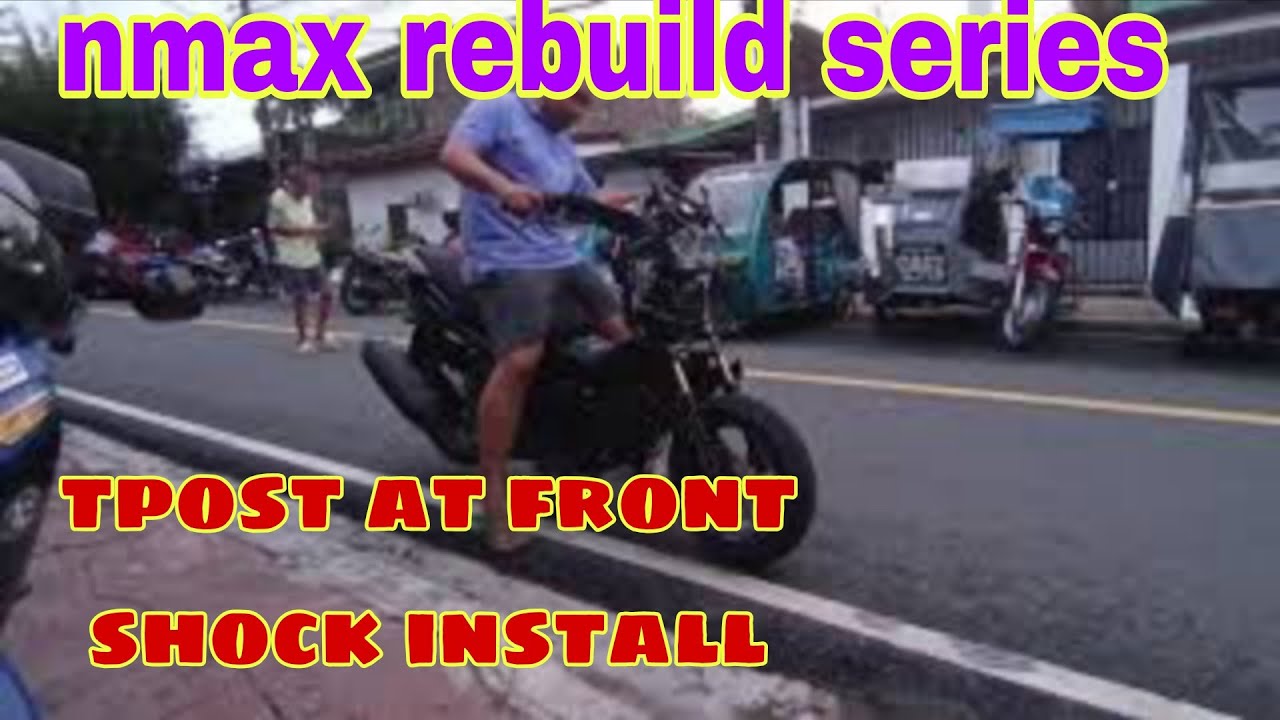 Update: rebuild nmax v3 t-post and front shock install - YouTube