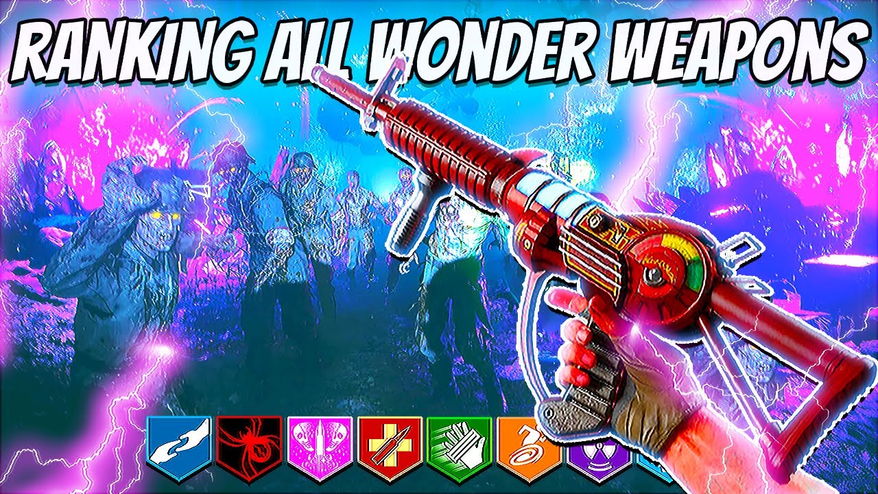 RANKING ALL WONDER WEAPONS IN COLD WAR ZOMBIES SEASON 5 RELOADED - YouTube