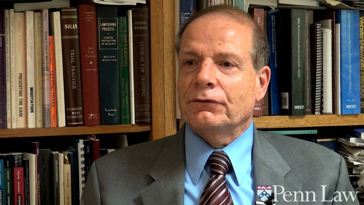Louis S. Rulli on Penn Law's Legislative Clinic - YouTube