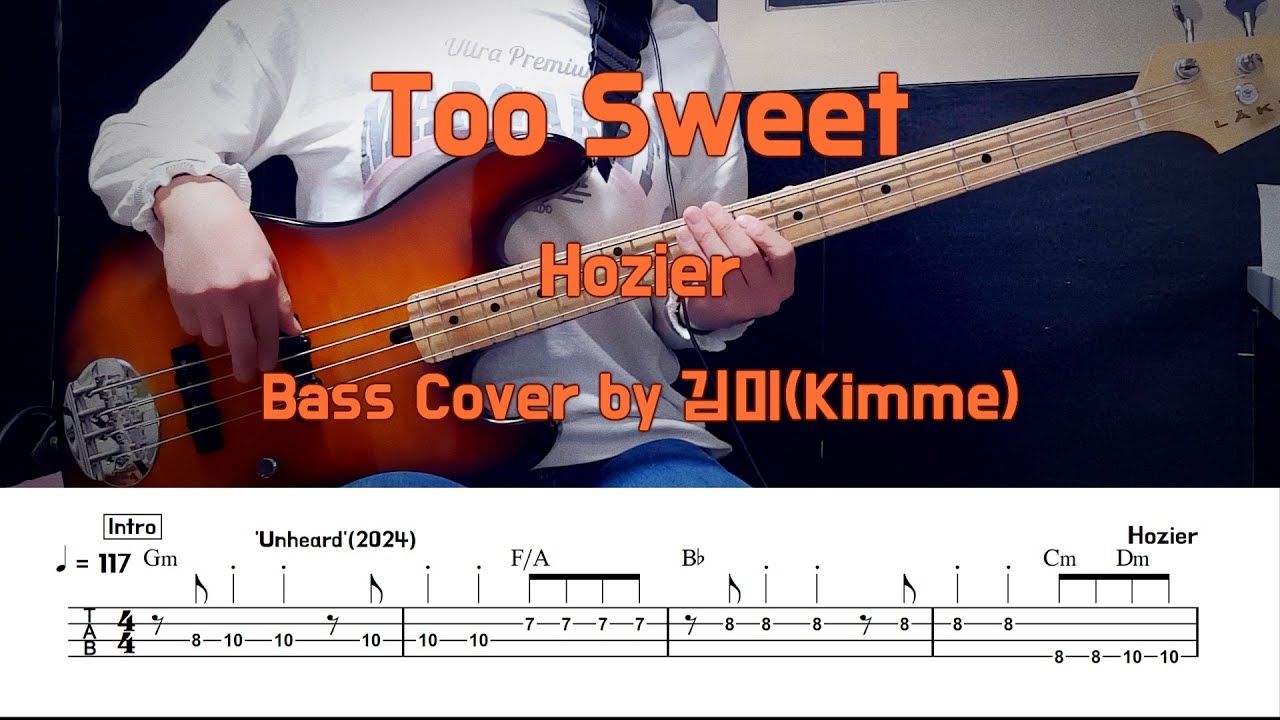 Too Sweet_Hozier Bass Cover - YouTube