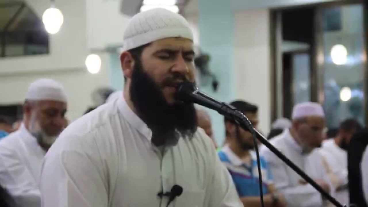 تلاوة خاشعة متنوعة الأصوات من سورة الواقعة الشيخ غسان الشوربجي مسجد الهدى 2015 Hd Youtube