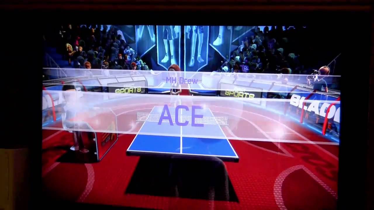 Kinect Sports :: Table Tennis Xbox Live Gameplay #3 - YouTube