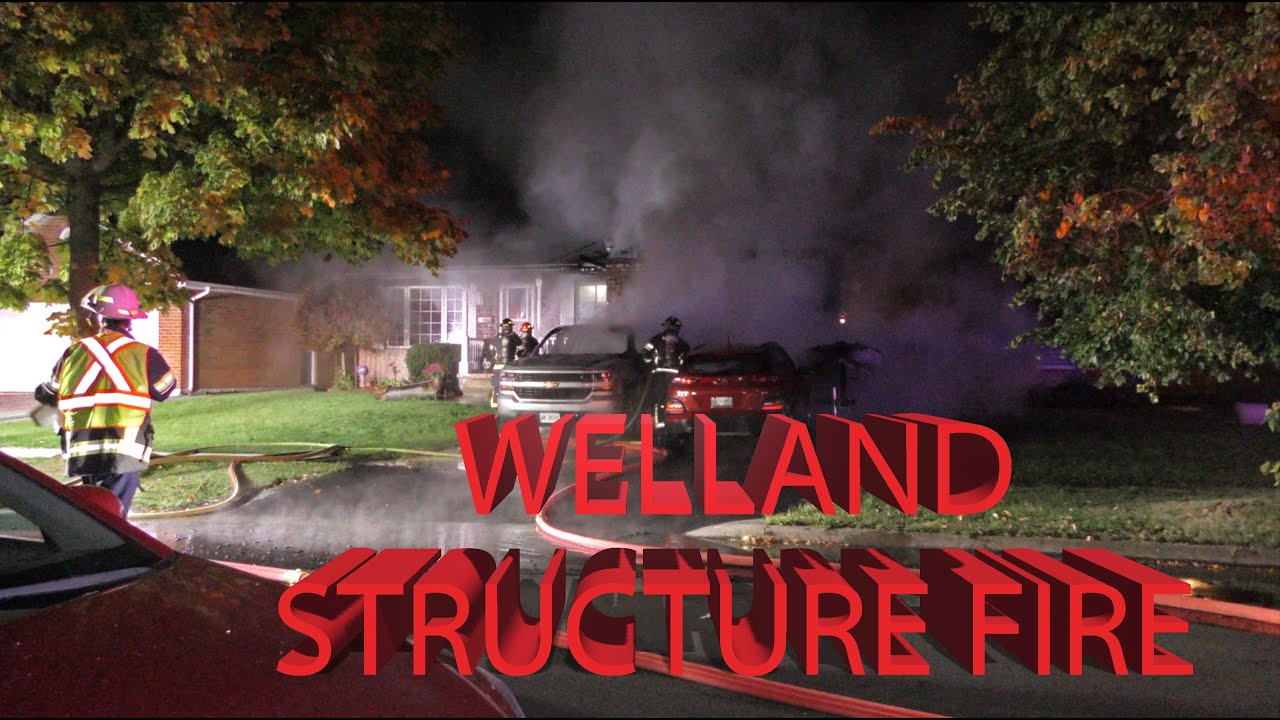 8 GOODWILLIE DR WELLAND STRUCTURE FIRE October 17th, 2024 12:49am - YouTube