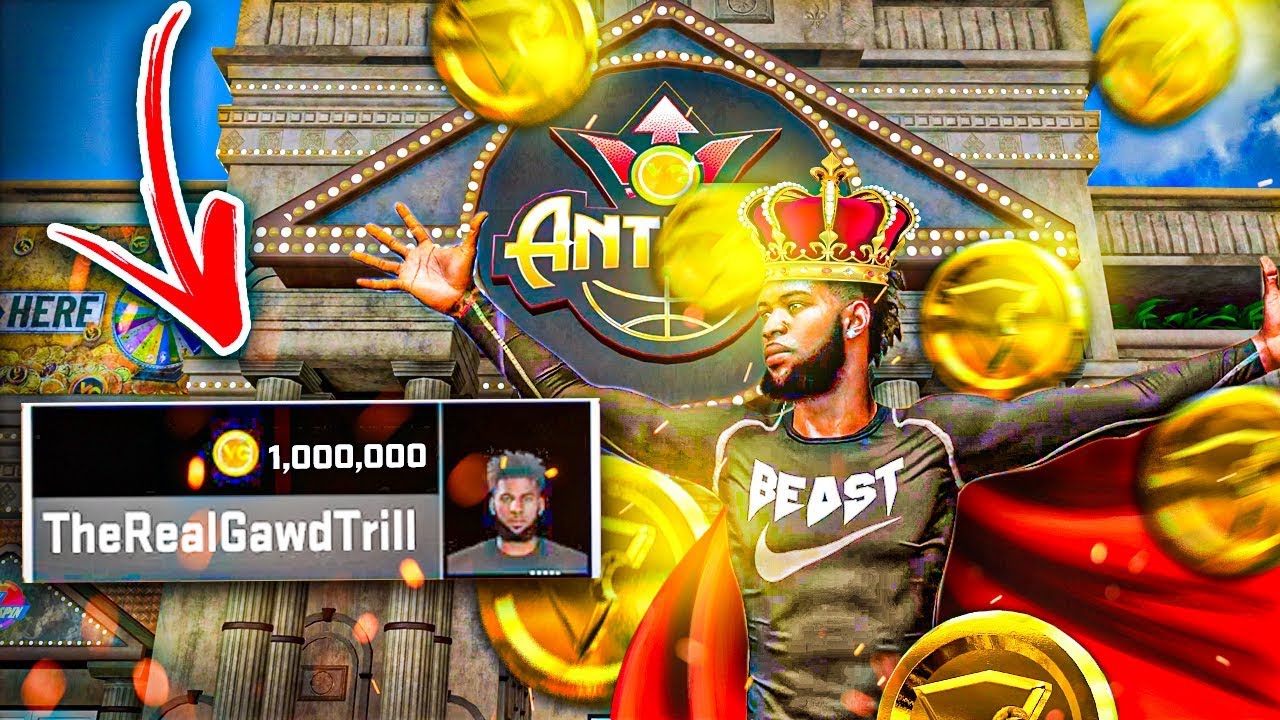 Road to 1 Million VC in NBA 2K20 - YouTube