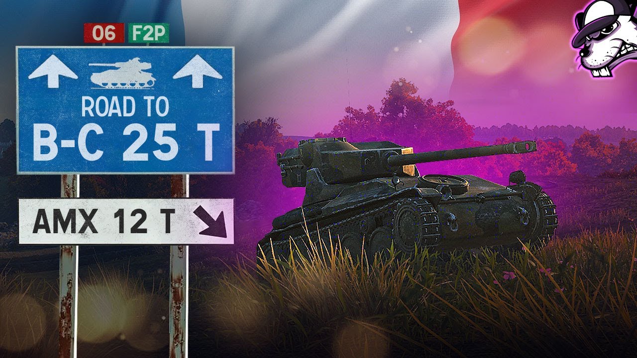 Folge #6 F2P Road to BC25t: AMX 12t easy Ace [World of Tanks - Gameplay ...