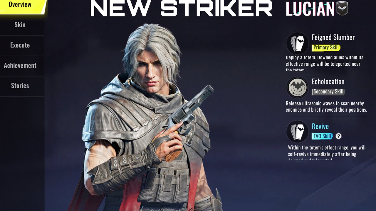 How to Use New Striker Lucian in Blood Strike - YouTube