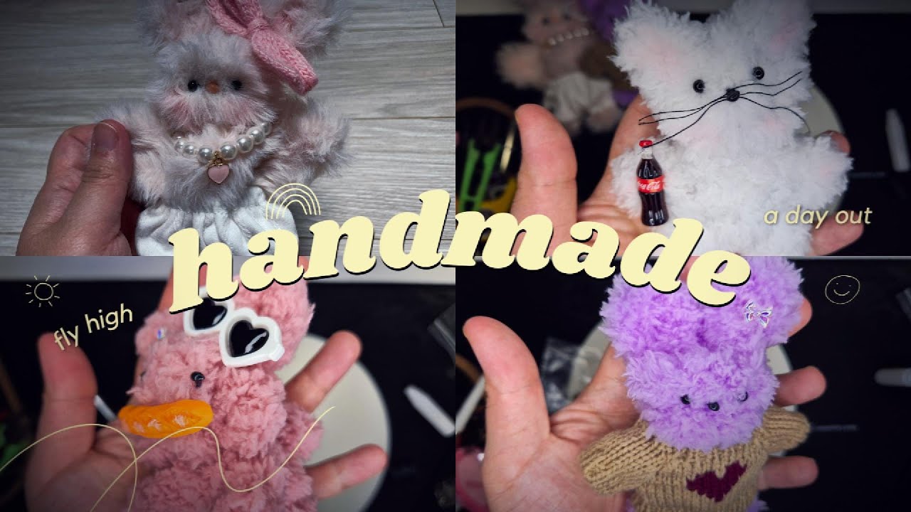 How to Make a Cute DIY Bear Keychain , Beginner-Friendly - YouTube