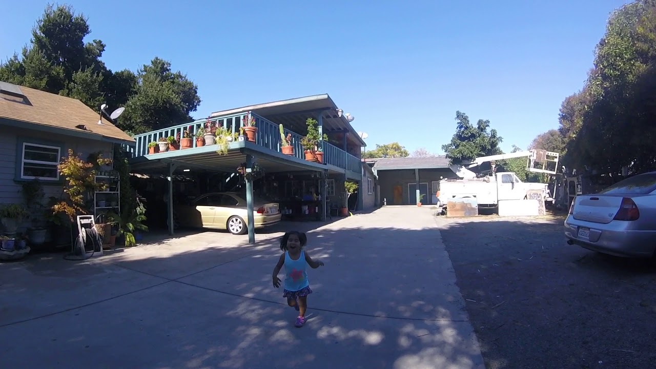 Out of control drone chases young child attempting to snatch her into ...