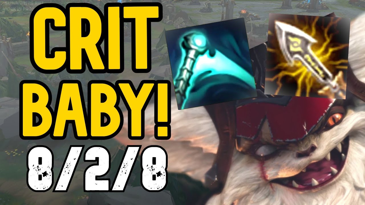 HOLY! CRIT KLED IS ACTUALLY INSANE! S10 Challenger Kled Top Gameplay ...