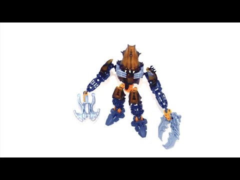 LEGO Bionicle Barraki Carapar Set 8918 Speed Build - YouTube