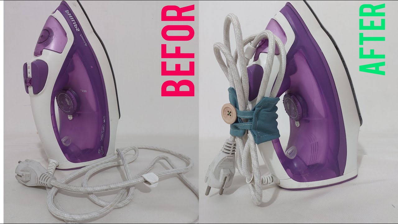 How to solve the problem of your steam iron wire getting tangled while ...