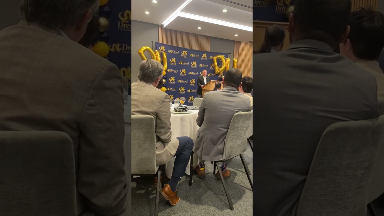 Bill Baer Drexel Athletics Hall of Fame Intro and Speech 1/21/23 - YouTube