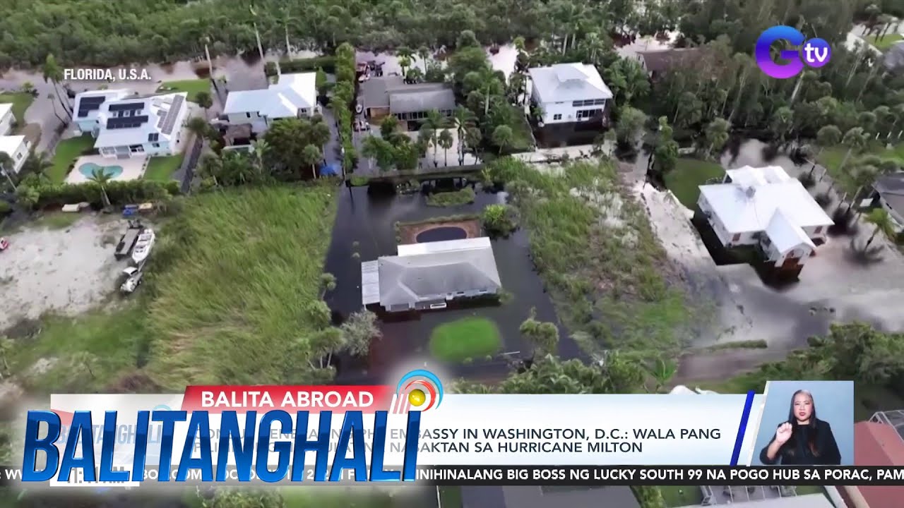 Hurricane Milton, nagdulot ng matinding pinsala | Balitanghali - YouTube