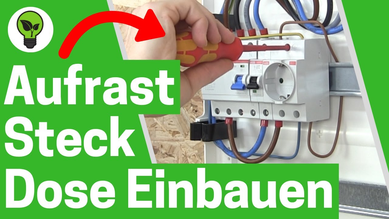 Steckdose für Hutschiene Anschließen ULTIMATIVE ANLEITUNG: Wie Aufrast ...