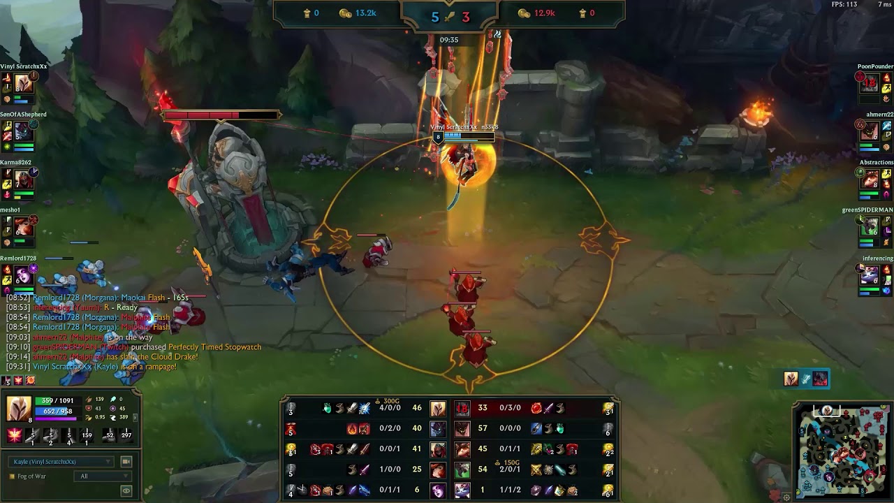 RANK 1 KAYLE VS AATROX - 1v9 SEASON 10 - YouTube