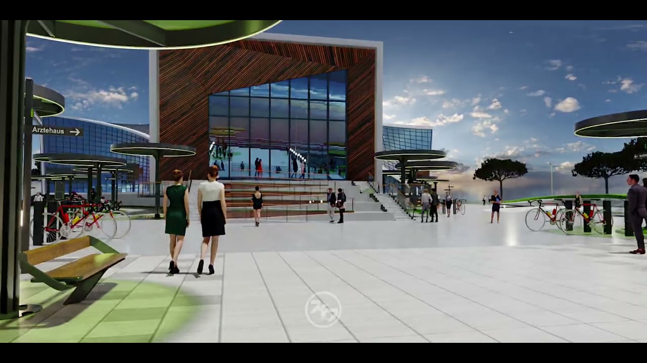 Create Parametric Building 3ds max - YouTube