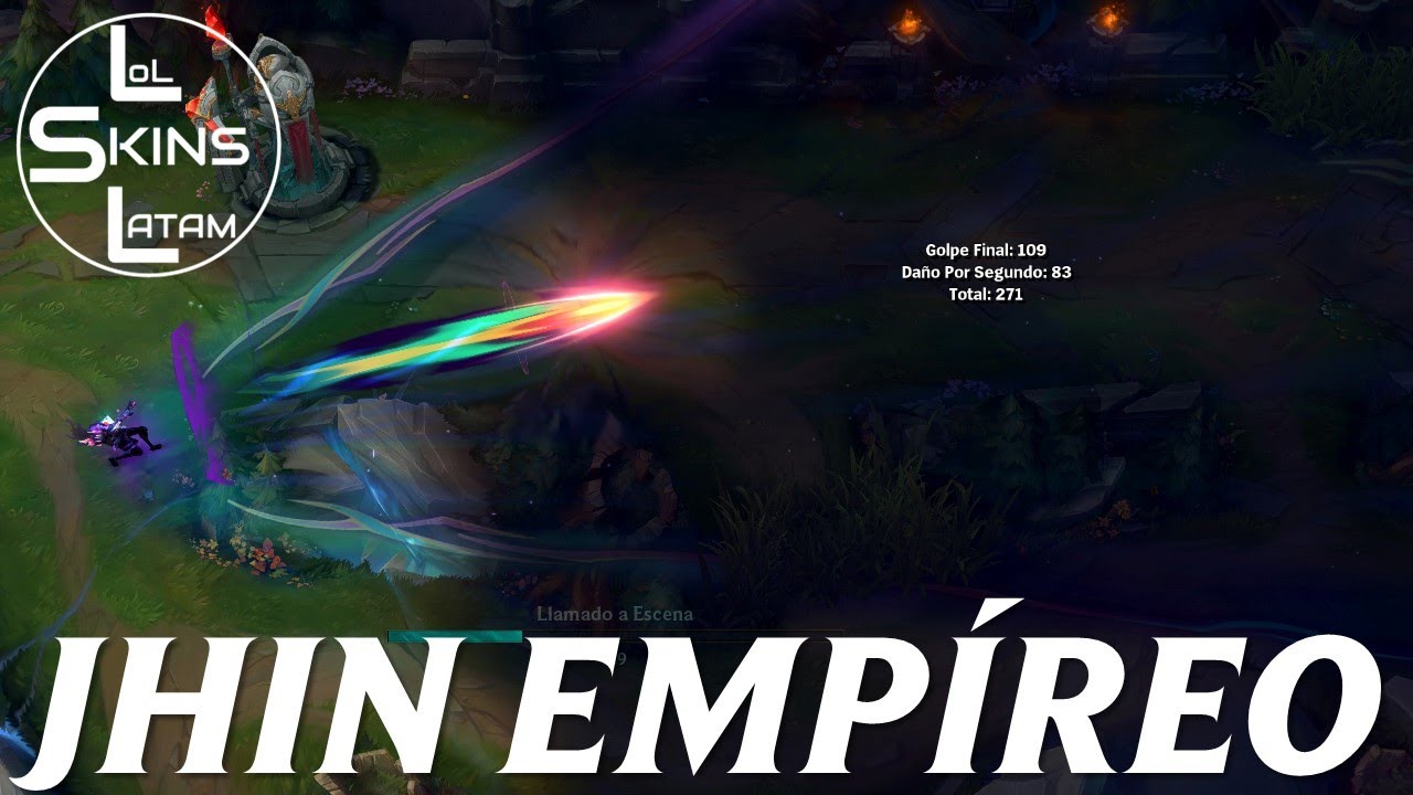 Jhin Empíreo - Previsualización | League of Legends - YouTube