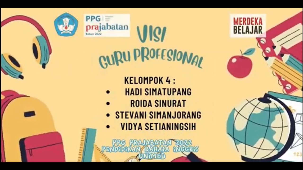 Visi Guru Profesional | Kelompok 4 | PPG PRAJABATAN BAHASA INGGRIS ...