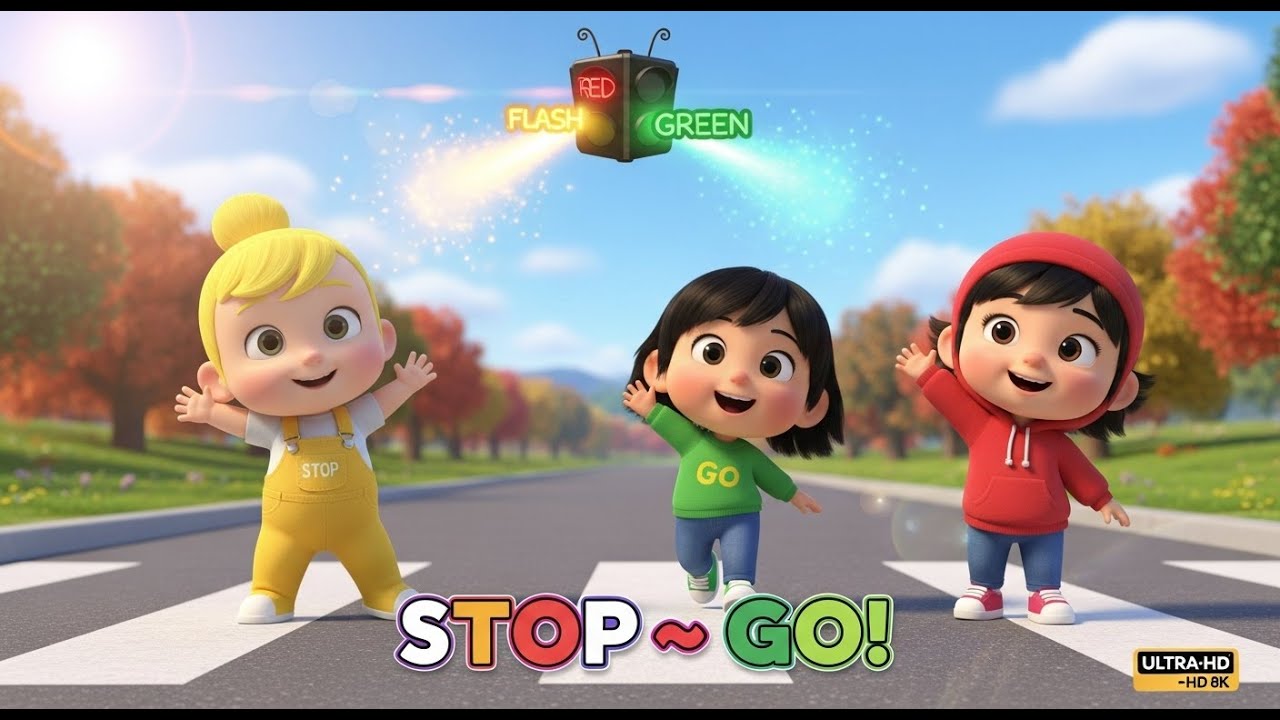 Stop, Little Feet! Go, Little Feet!, Cartoon , Babytoon, BabyToon World ...
