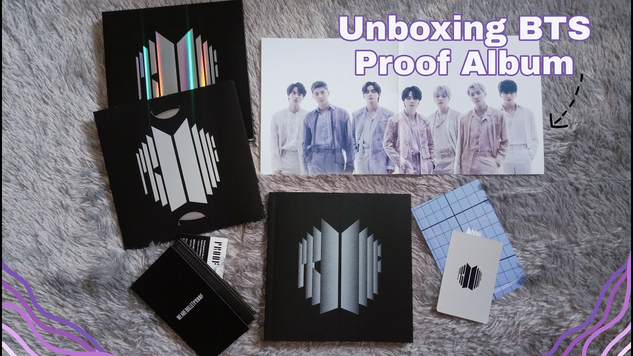 UNBOXING BTS PROOF ALBUM "Yet To Come" - YouTube