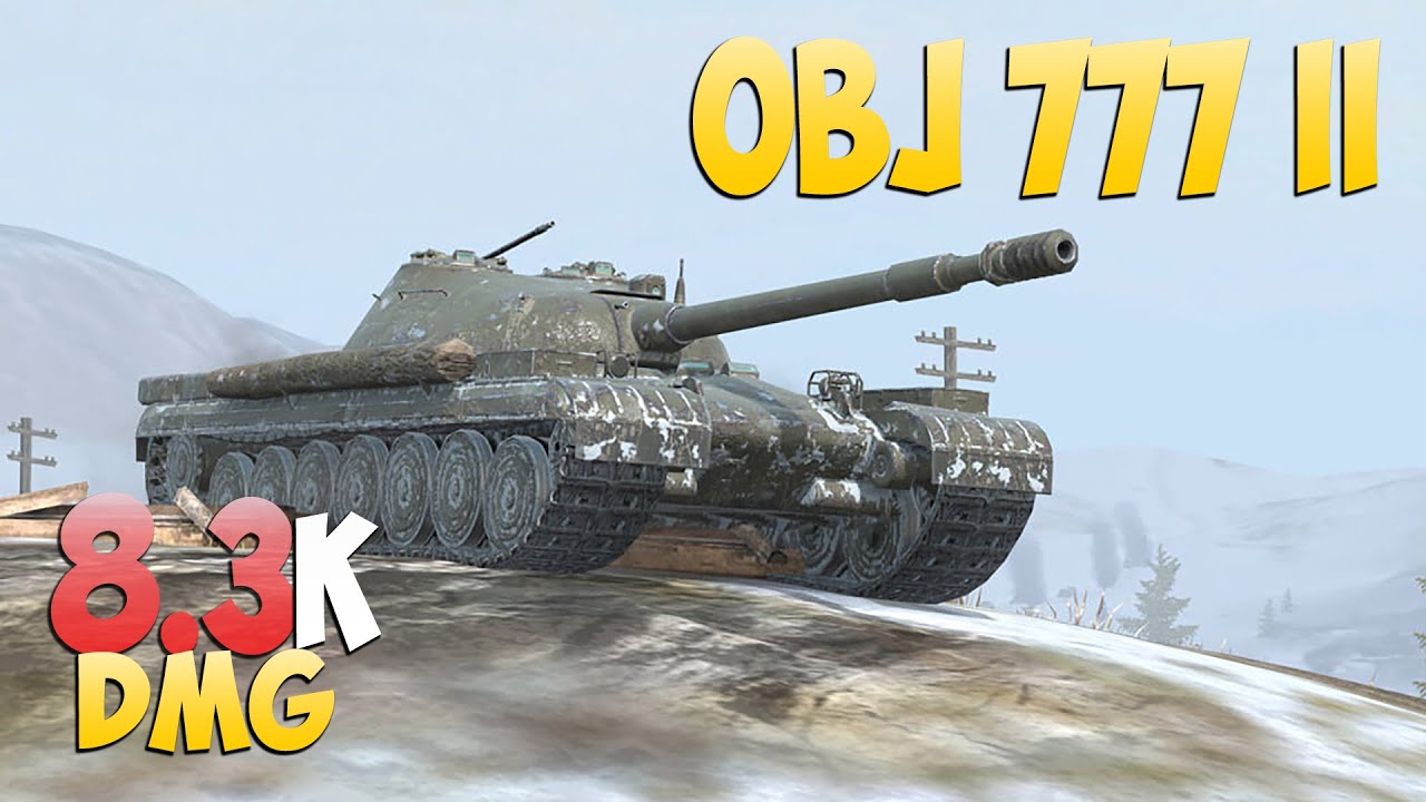 Obj 777 II - 5 Kills 8.3K DMG - Personal record! - World Of Tanks - YouTube