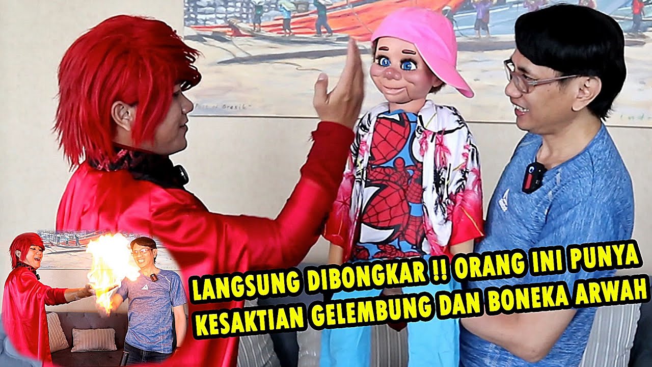 TANGAN DIBAKAR ‼️ HOTEL PESULAP MERAH DIDATANGI BONEKA ARWAH SURABAYA ...