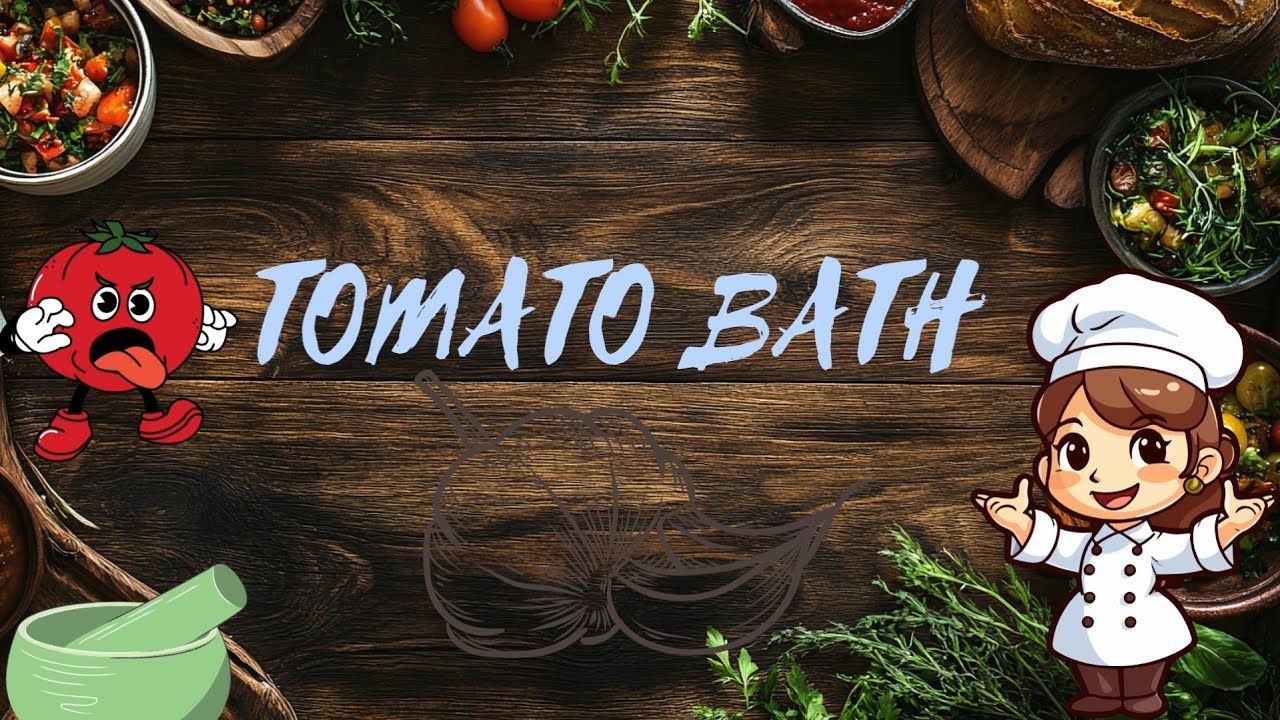 Authentic South Indian Tomato Bath Recipe | Step by Step # ...