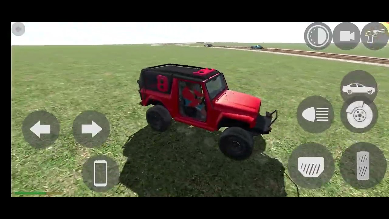Highway 🛣️ road pe four wheeler driving game ||@godgamingstar75 # ...