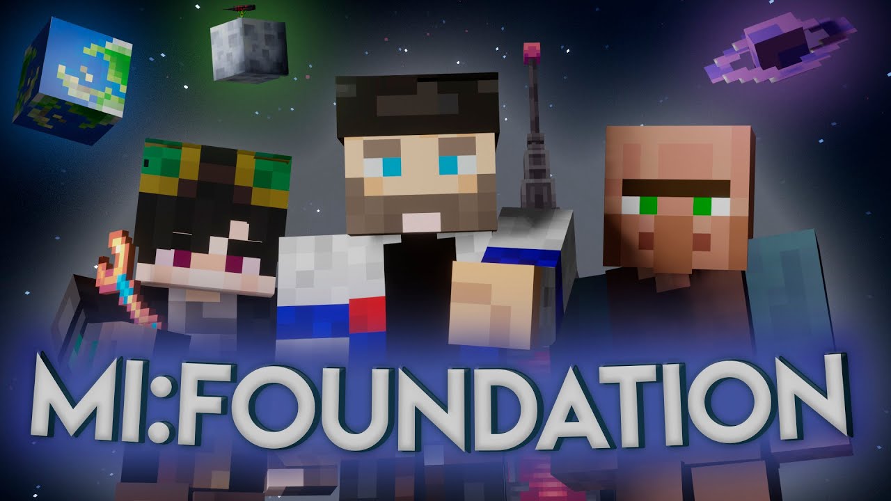 MI:Foundation - Путь к далёким звёздам. Майнкрафт с модами 1.19.2 - YouTube