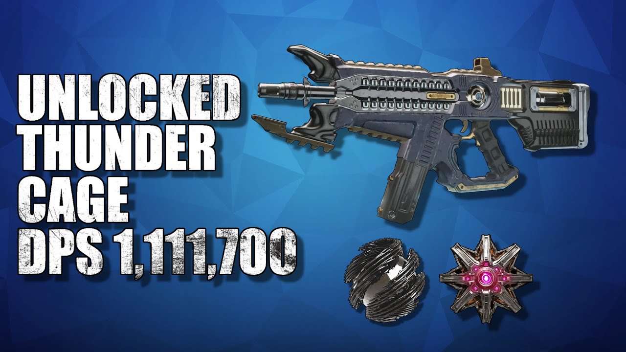 Insane Damage Thunder Cage Weapon Core Unlock | The First Descendant ...