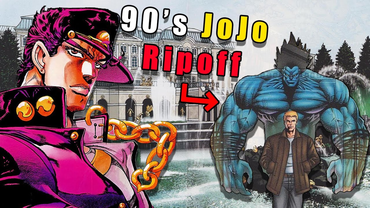 This 90's Comic Ripped Off Jojo's Bizarre Adventure - YouTube