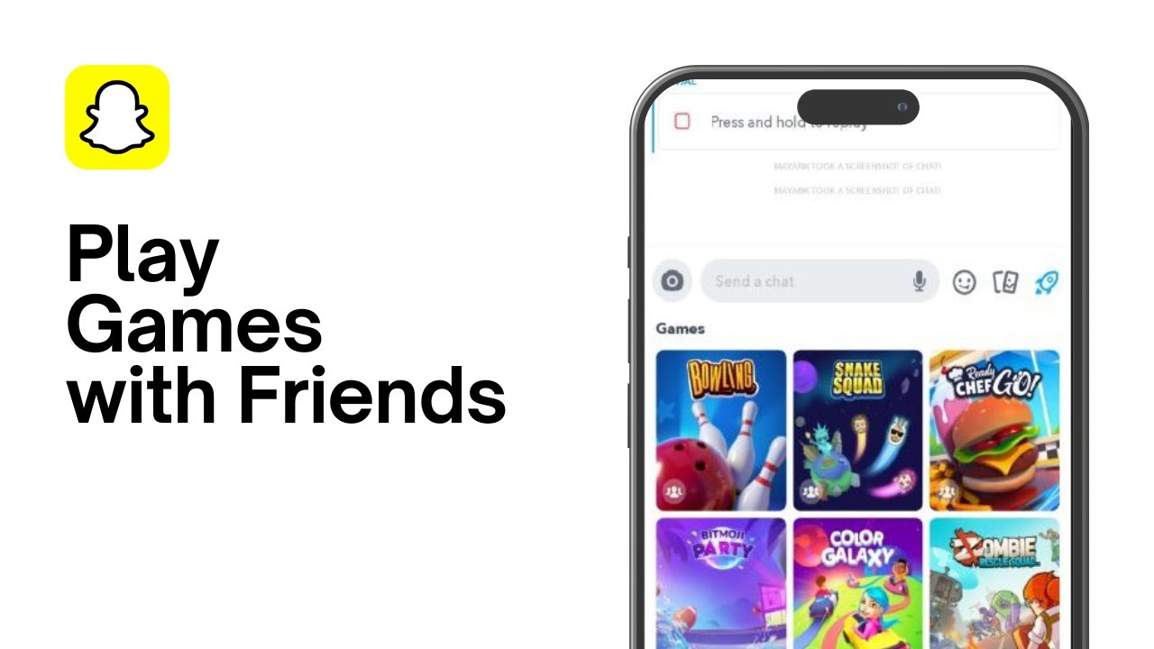 How To Play GAMES On Snapchat (2024) - Play Snapchat Games With Friends ...
