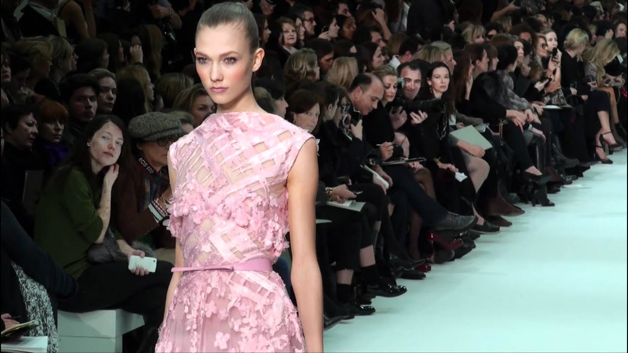 Susan Tabak at Haute Couture S/S 2012: Elie Saab & Givenchy - YouTube