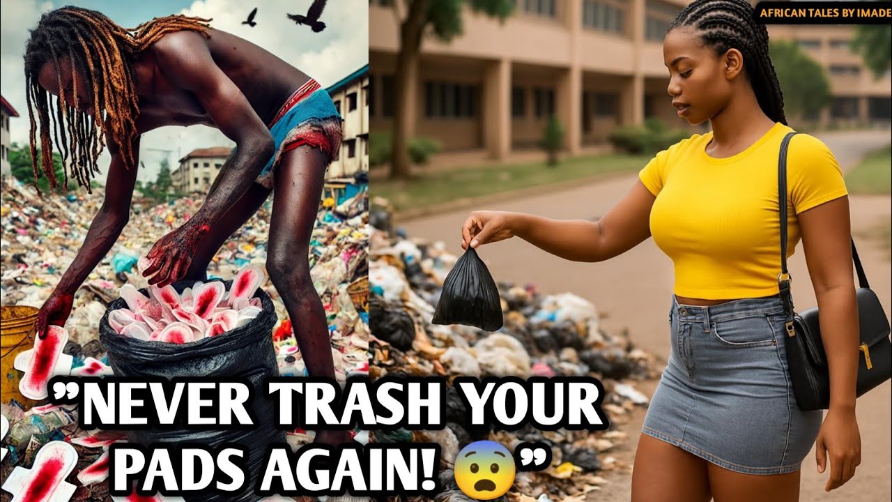 “WHY YOU SHOULD NEVER THROW YOUR PADS AWAY! #tales #africanfolktales # ...