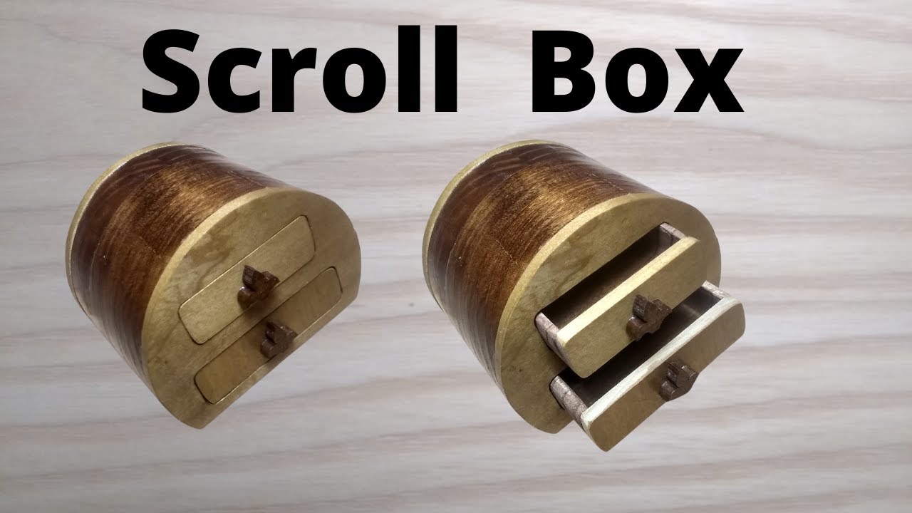 A Scroll Saw Box with Drawers - YouTube