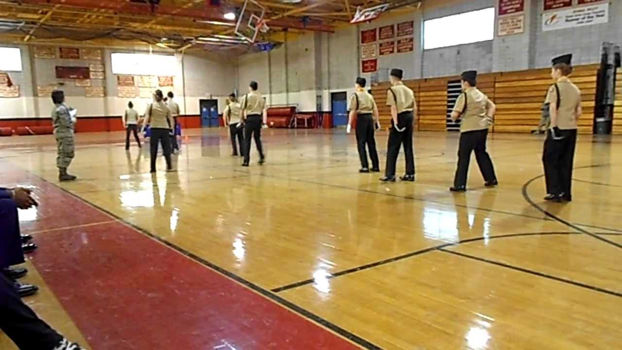 oxford njrotc drill team 2012 unarmed ex - YouTube