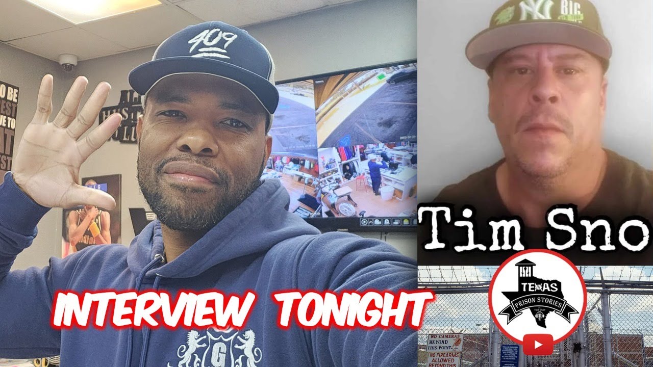 Tonight!! Texas Prison Stories Interview with Tim Sno - YouTube