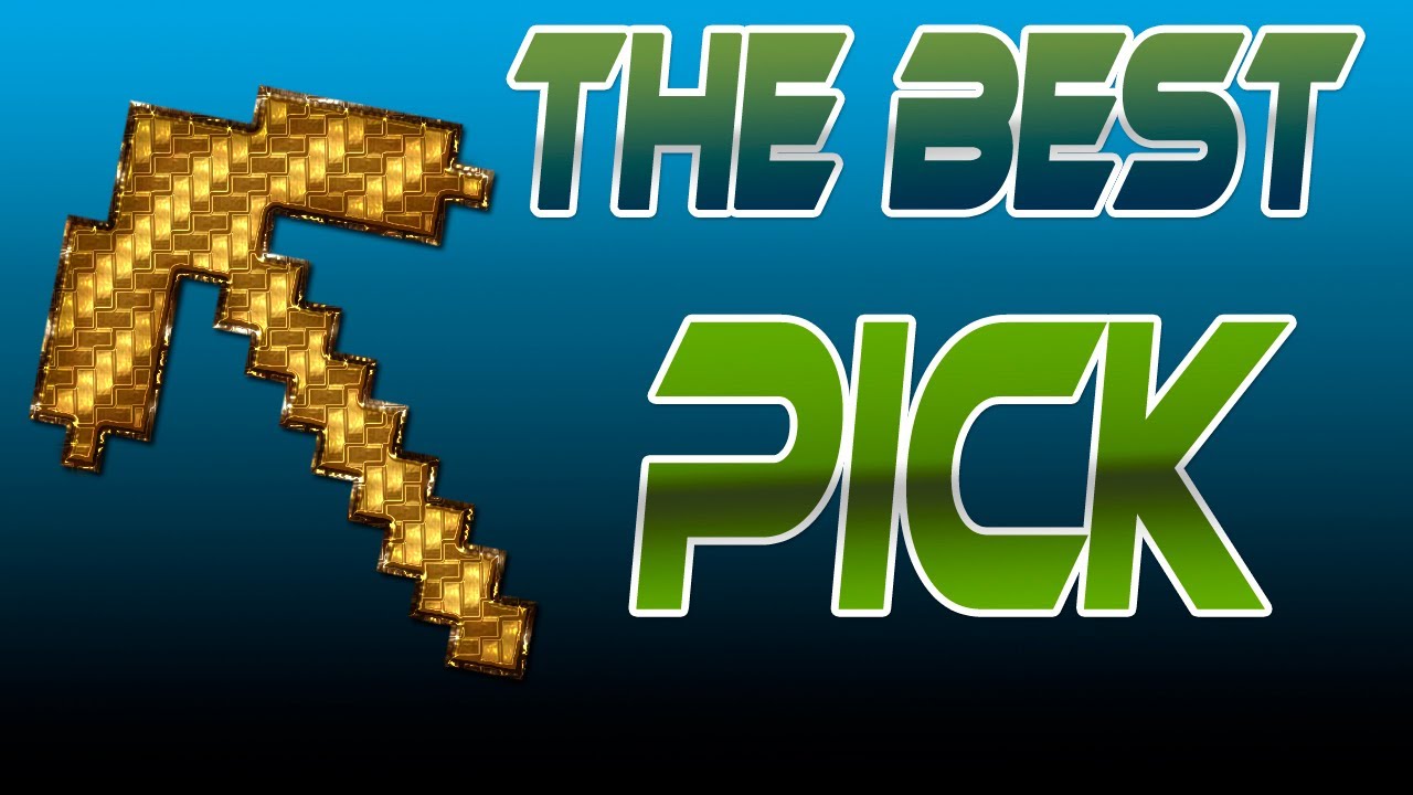 Лучшая Кирка в minecraft | Best Pick in minecraft - YouTube