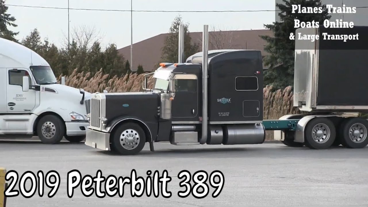 2019 Grey Peterbilt 389 Truck In Sarnia Ontario - YouTube