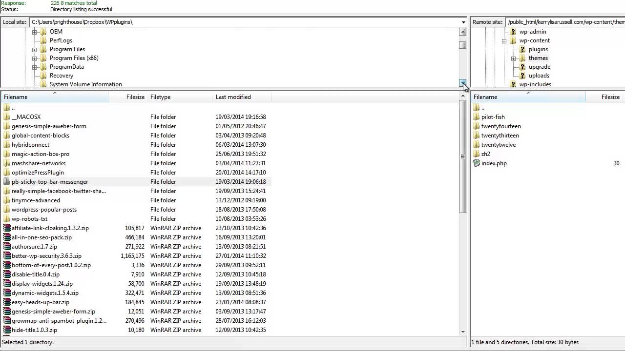 How To Use FTP To Upload Files and Folders To Your Server - YouTube