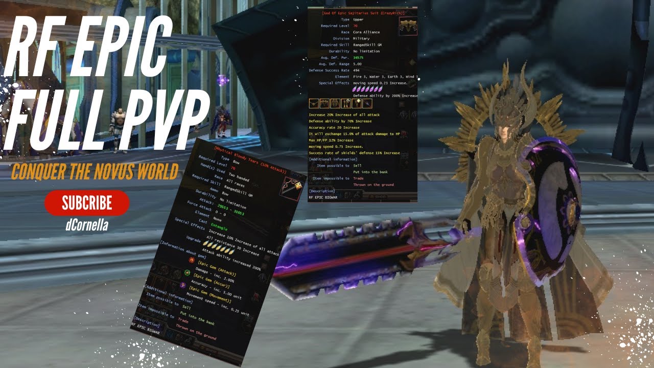 REVIEW CHAR RATA KANAN !! Hong- | CRAZY RICH SET!! RF EPIC PVP - YouTube