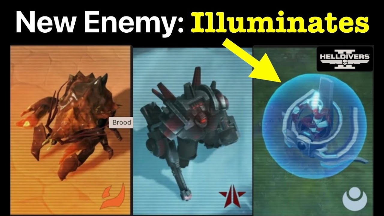 Helldivers 2: The Illuminate - New Enemy Coming - YouTube